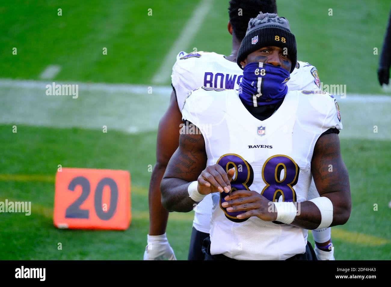 Pittsburgh, PA, USA. 2nd Dec, 2020. Dez Bryant #88 during the ...