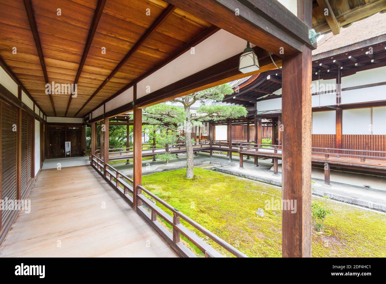 Heritage structures inside the Ninnaji Temple grounds in Kyoto, Japan ...