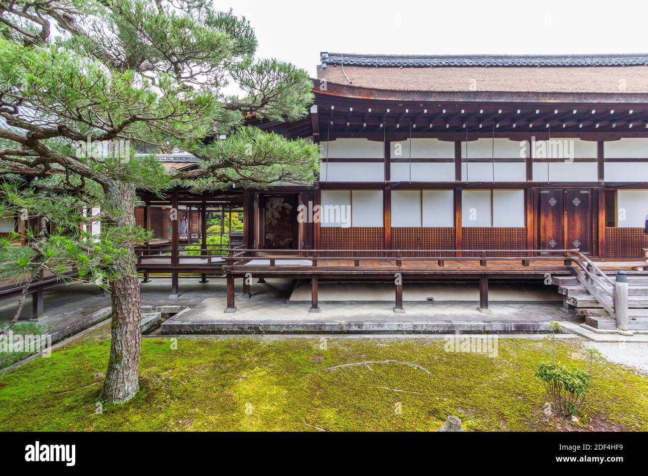 Heritage structures inside the Ninnaji Temple grounds in Kyoto, Japan ...