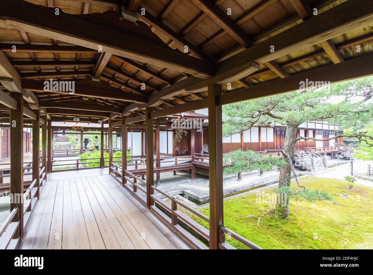 Heritage structures inside the Ninnaji Temple grounds in Kyoto, Japan ...