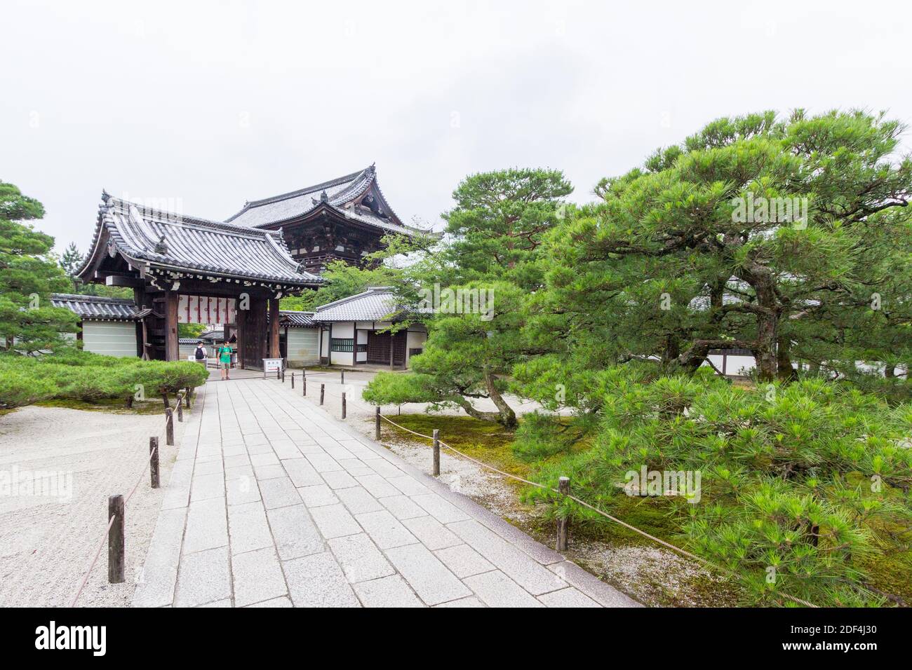 Heritage structures inside the Ninnaji Temple grounds in Kyoto, Japan ...