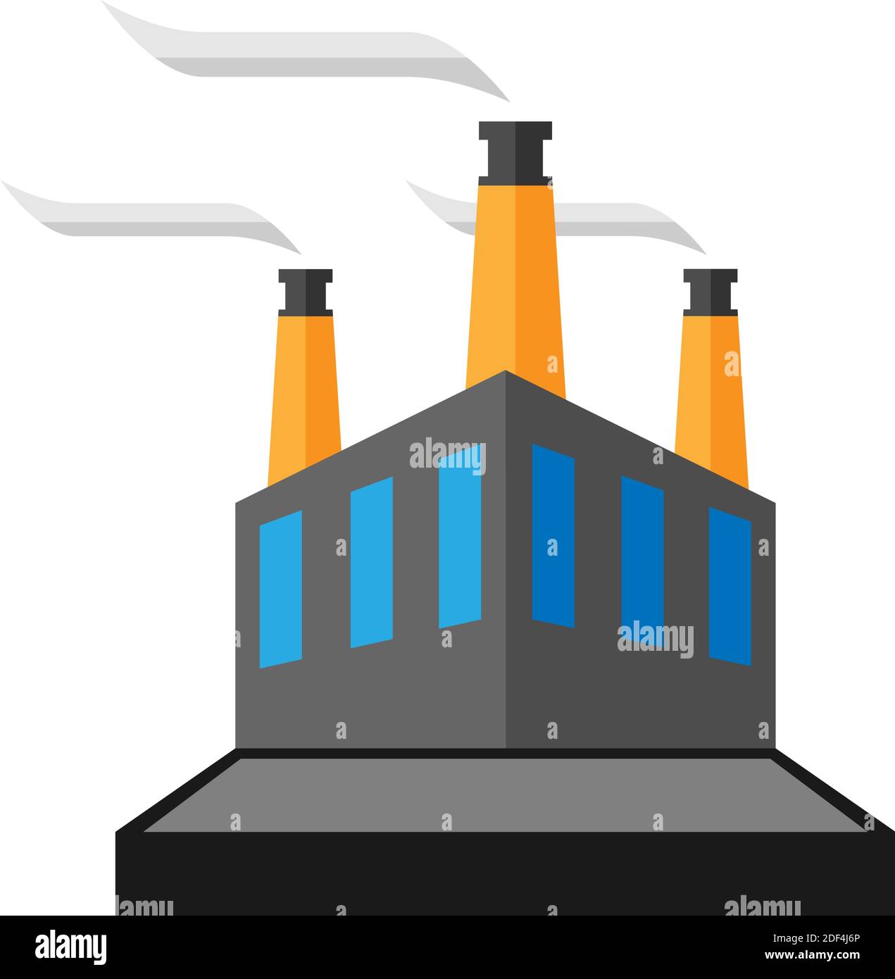 Vector abstract factory and industry Stock Vector Image & Art - Alamy