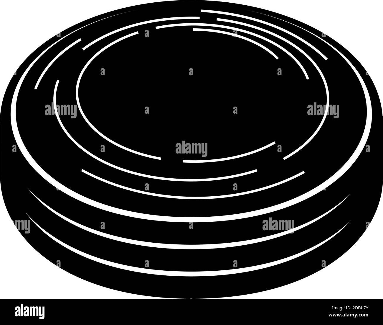 This is a illustration of Monochrome 3 stacked Coin medals Stock Vector ...