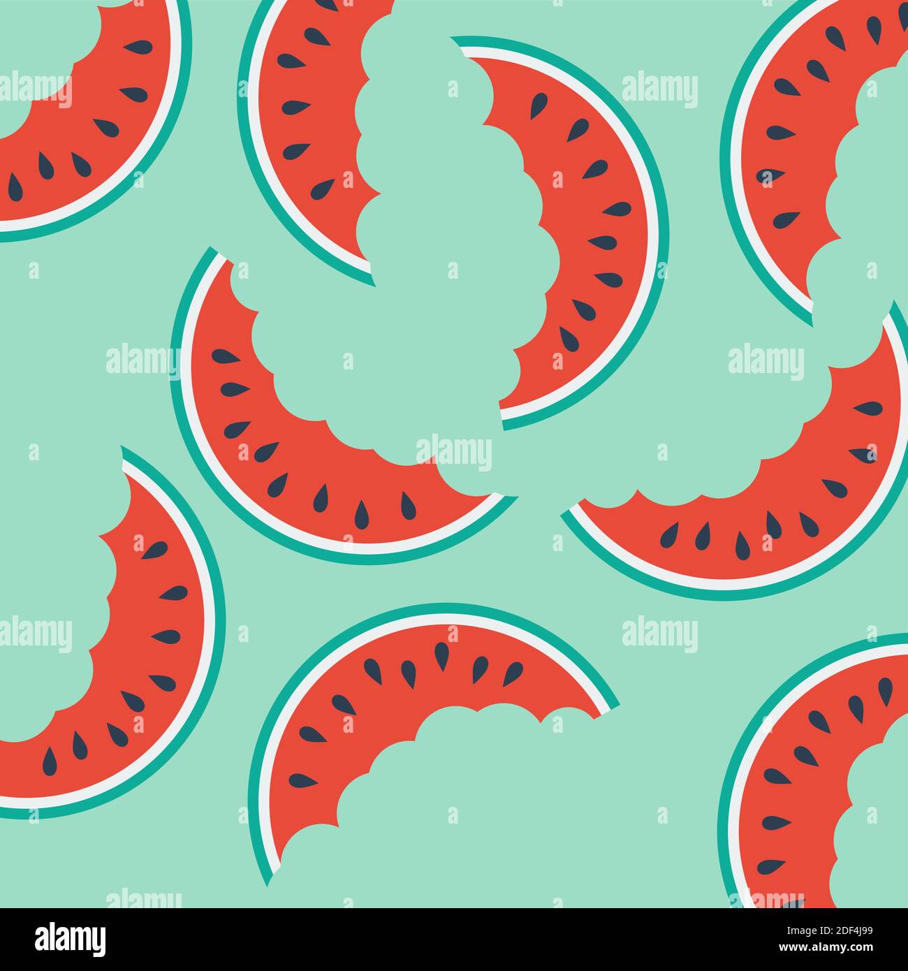 Vector abstract watermelon, summer concept Stock Vector Image & Art - Alamy