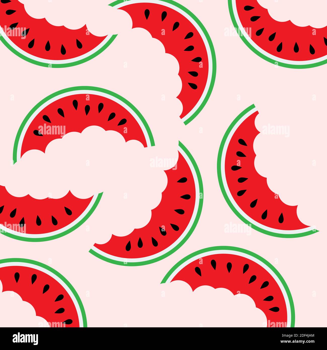 Vector abstract watermelon, summer concept Stock Vector Image & Art - Alamy