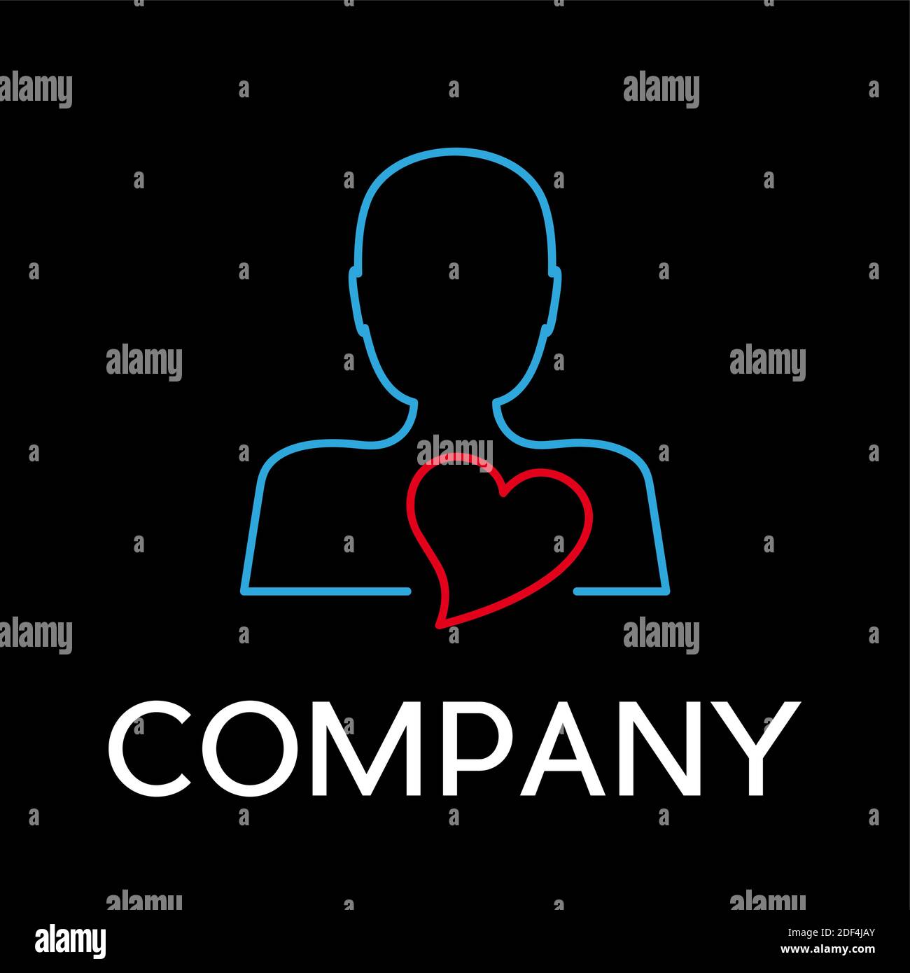 Black man health check Stock Vector Images - Alamy