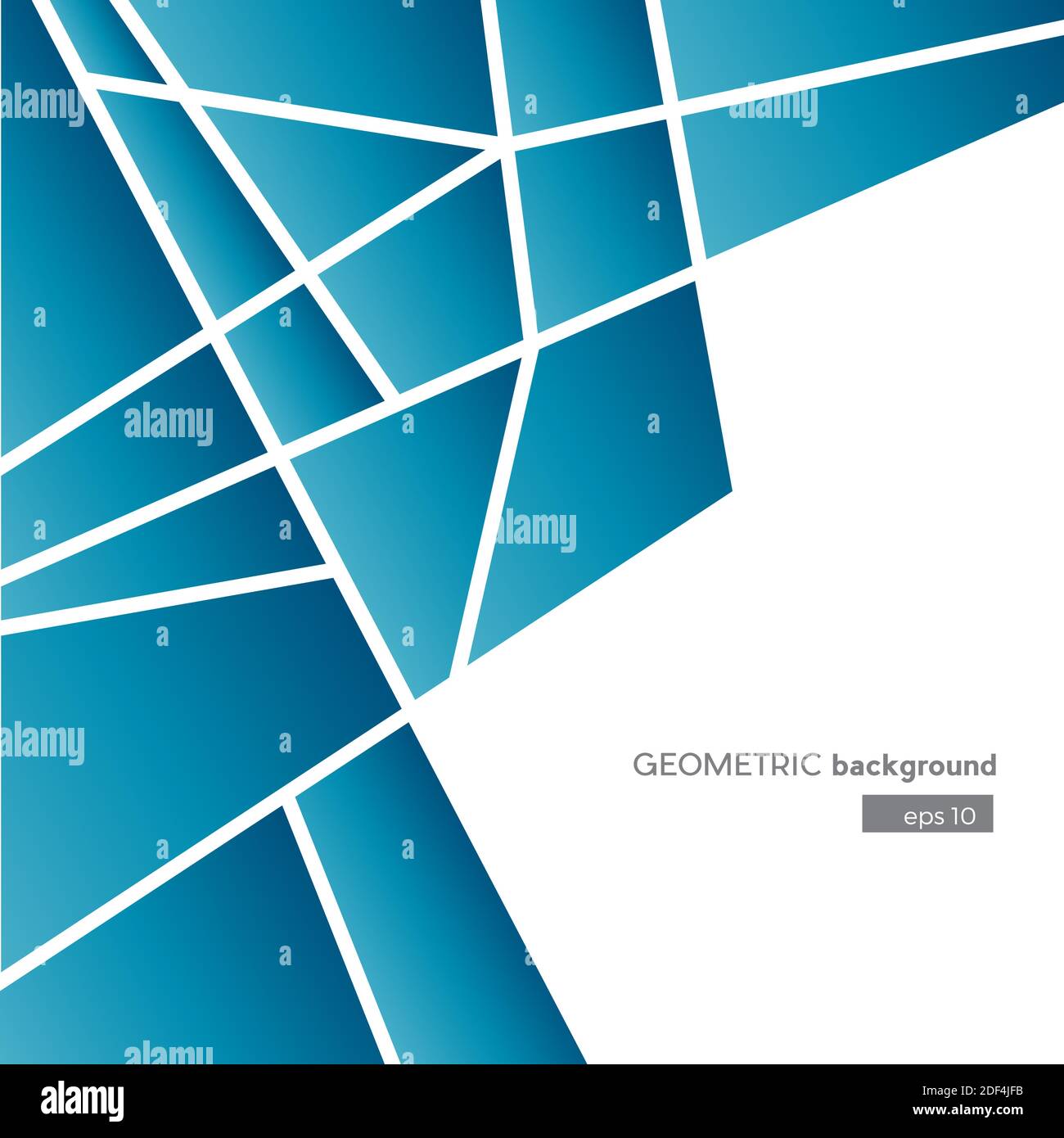 Blue polygons hi-res stock photography and images - Alamy