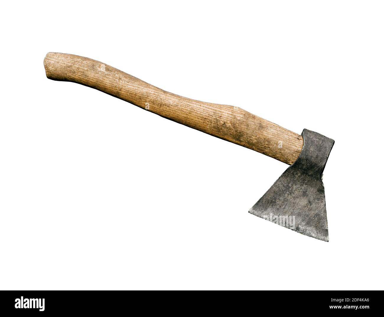 Old rusty axe isolated on white background Stock Photo - Alamy