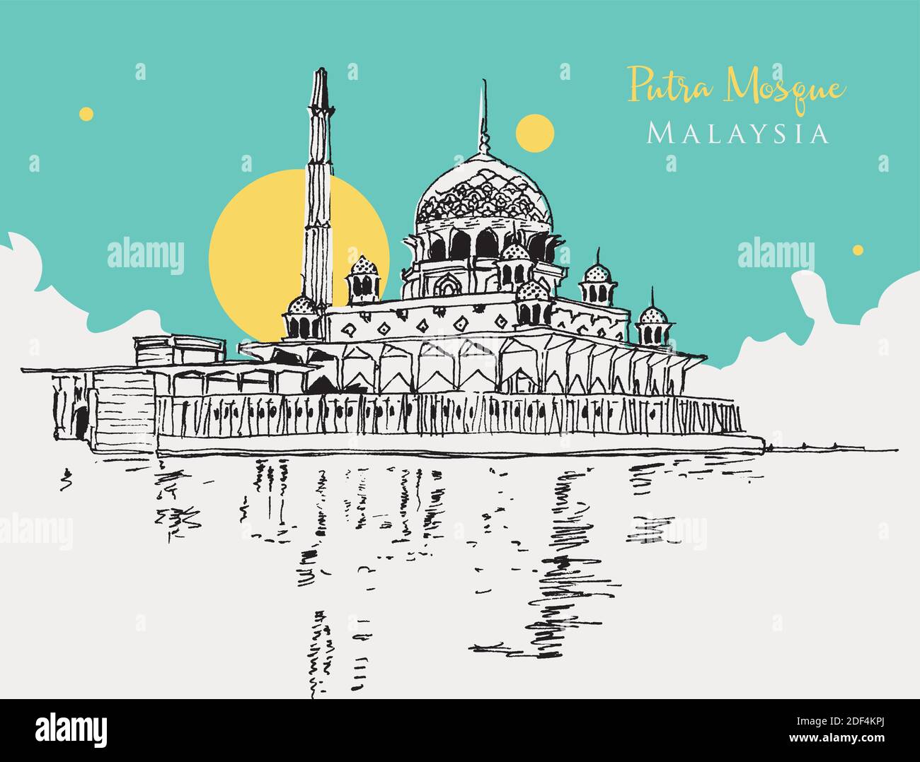 Malaysian lake Stock Vector Images - Alamy