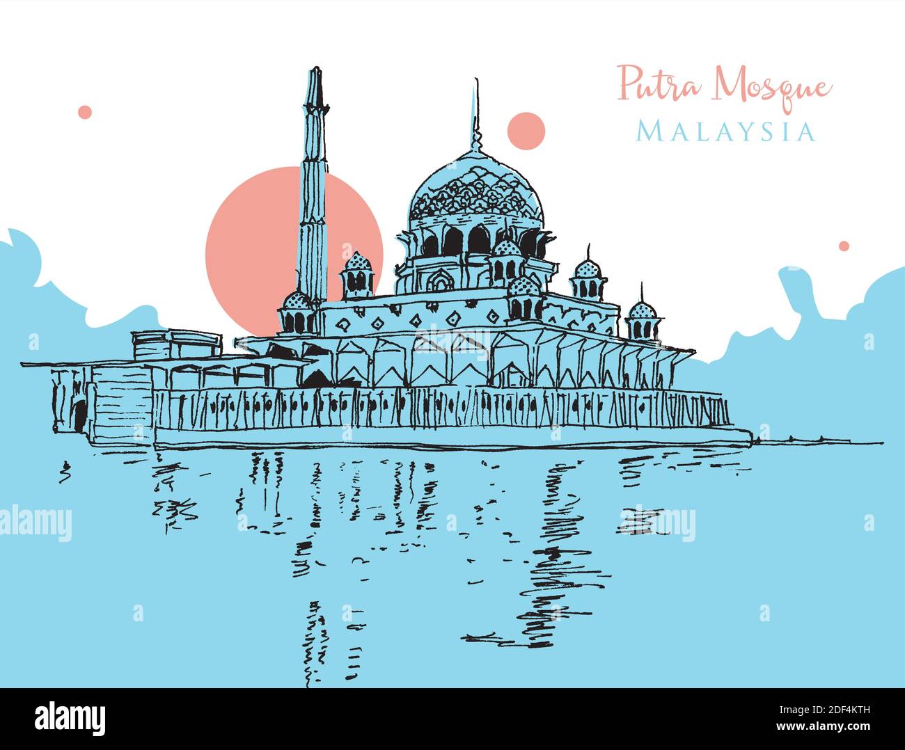 Malaysian lake Stock Vector Images - Alamy