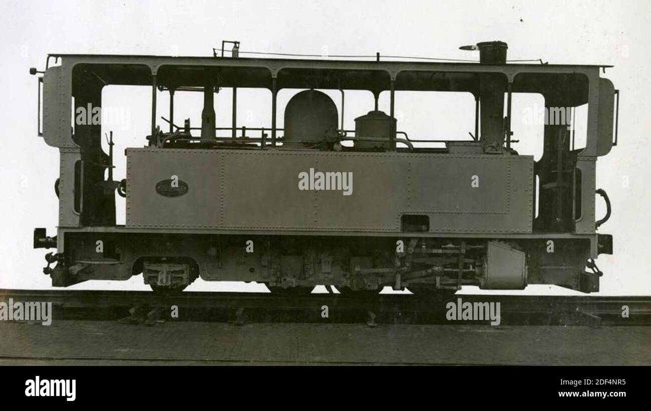 Tubize 2-6-0 steam locomotive of Chemins de Fer du Calvados Stock Photo ...