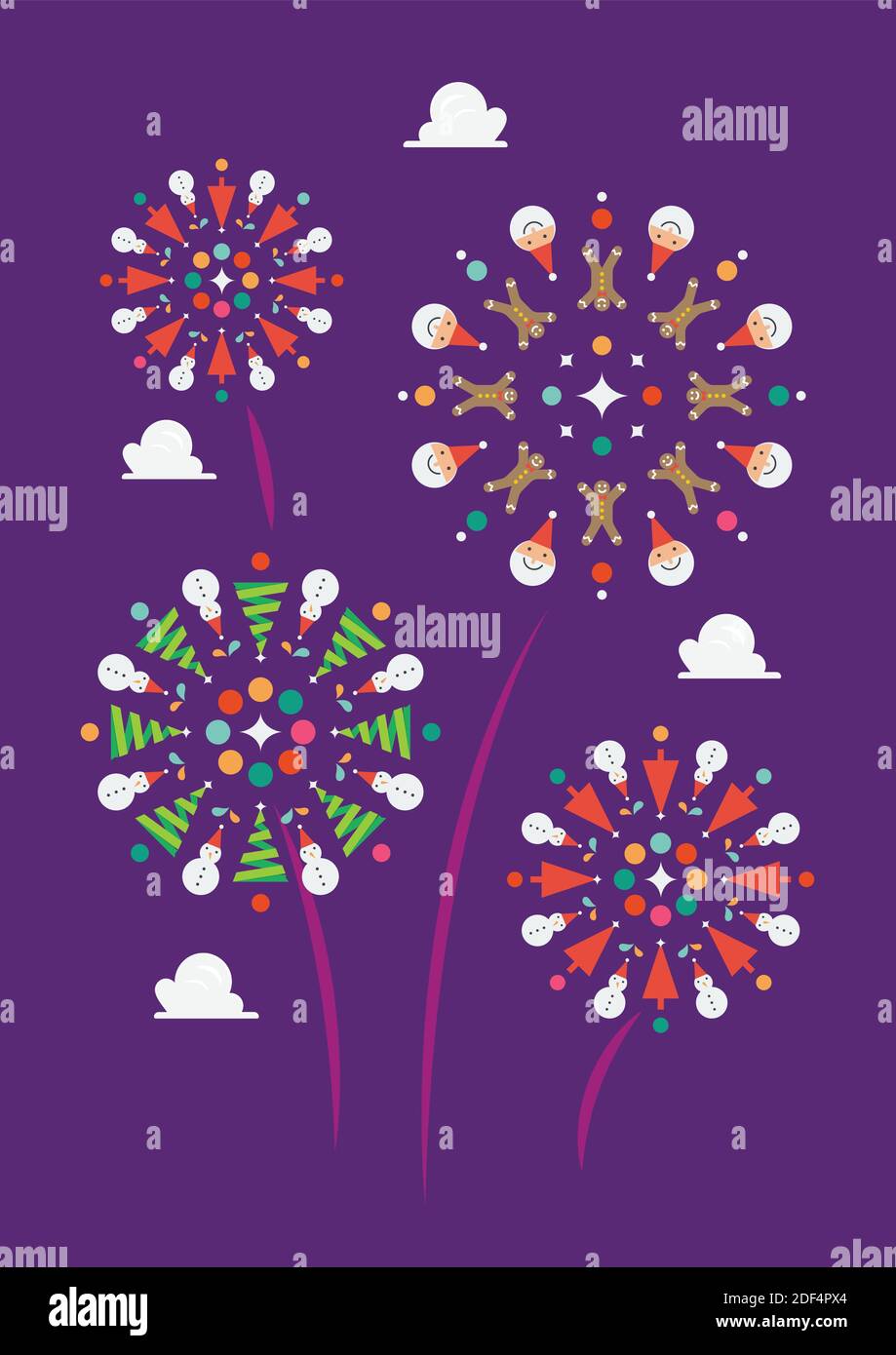 Firework vector vectors hi-res stock photography and images - Alamy