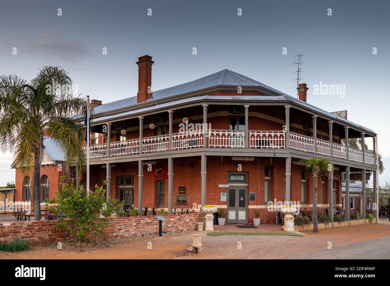 Green Hills Inn, a restored Federation-style hotel Stock Photo - Alamy
