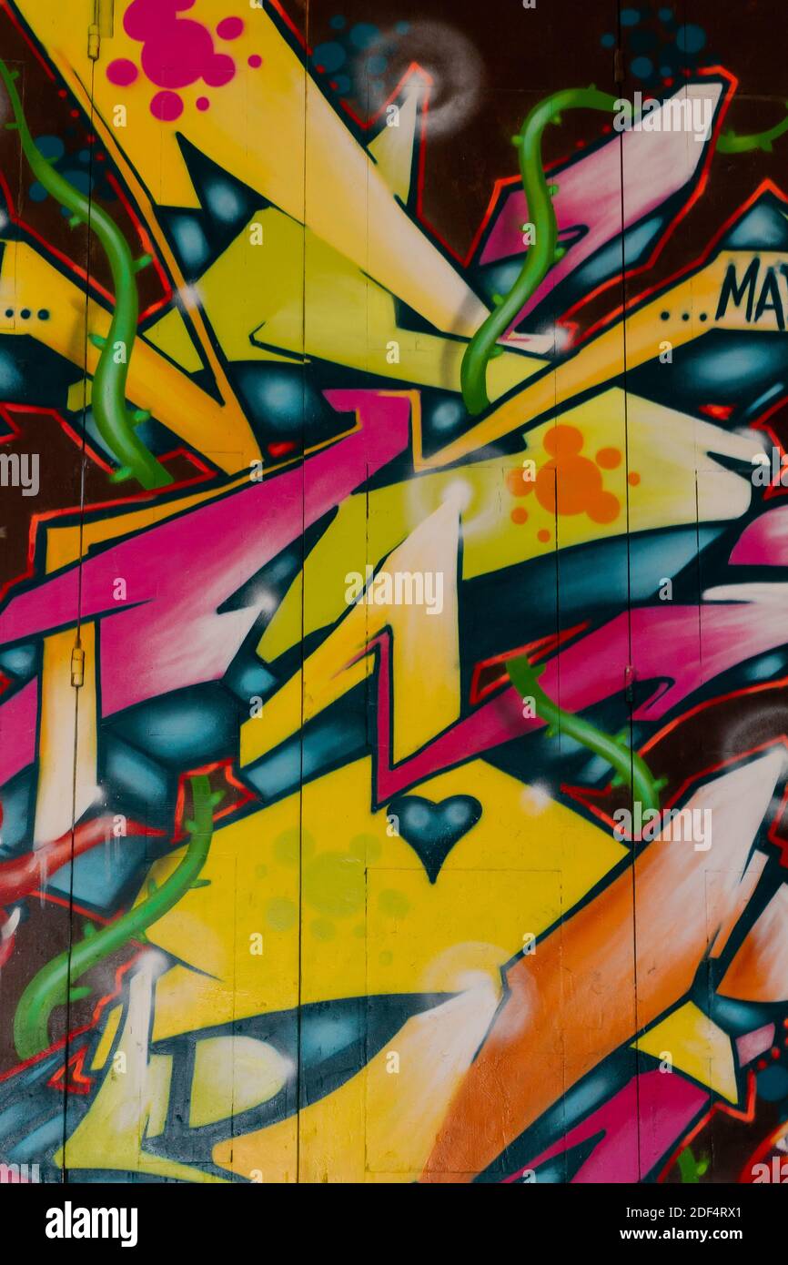 Graffiti stile hi-res stock photography and images - Alamy