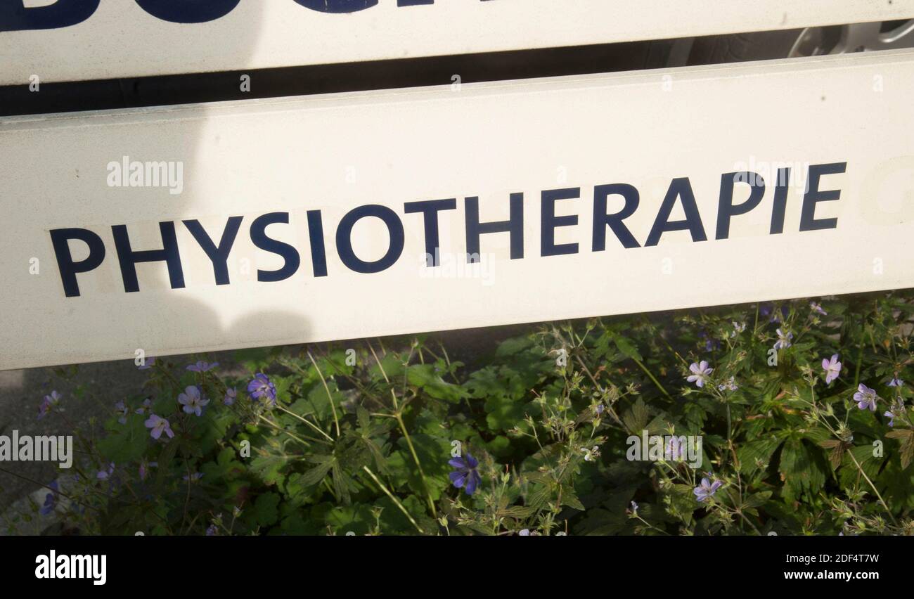 Physiotherapy Sign High Resolution Stock Photography and Images - Alamy