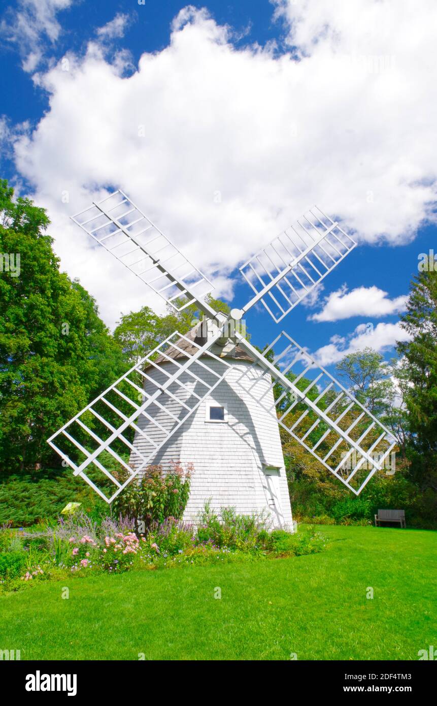 Windmill at Heritage Museums & Garden, Sandwich, MA Stock Photo - Alamy