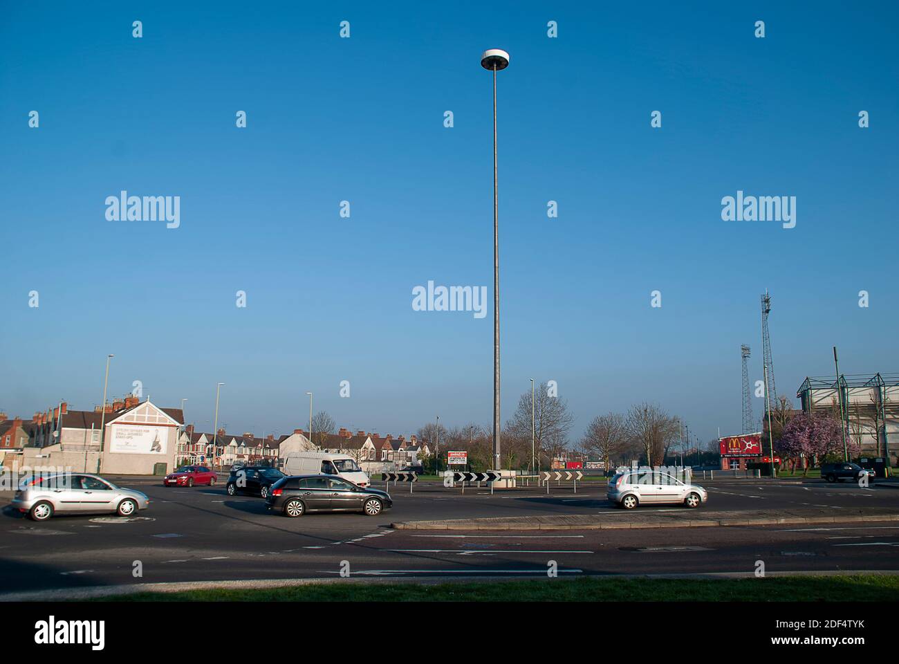The "Magic Roundabout" junction in Swindon, Wiltshire, UK Stock Photo ...