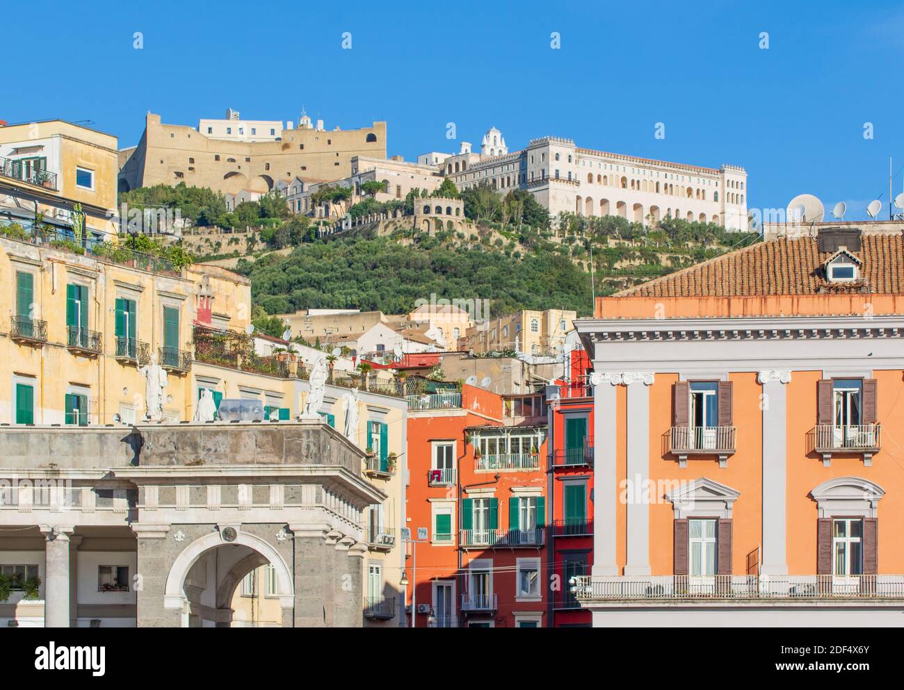 Perched atop the Vomero hill, Castel Sant'Elmo is a medieval fortress ...