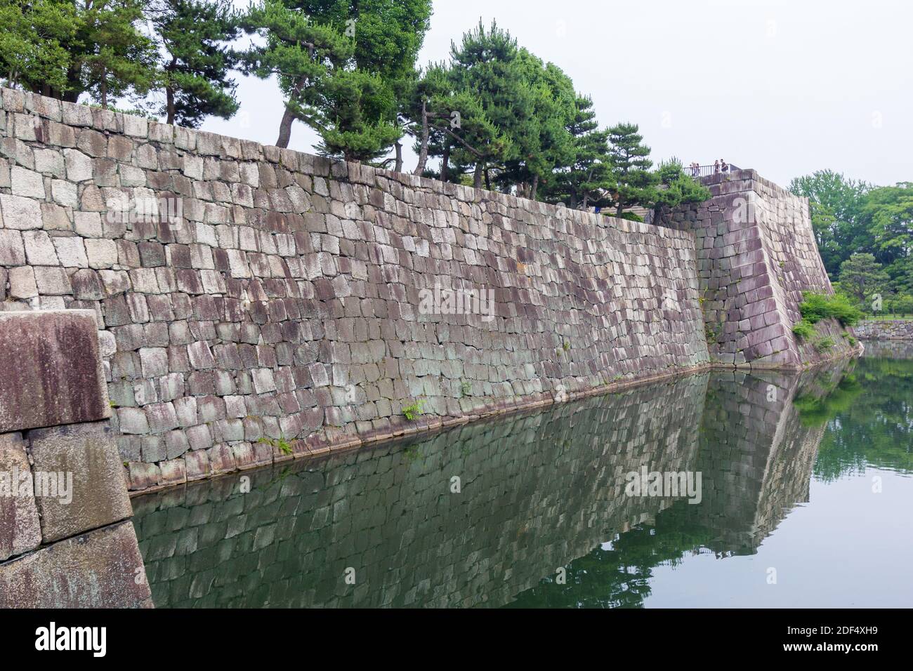 Sections of the Kyoto Palace walls in Kyoto, Japan Stock Photo - Alamy