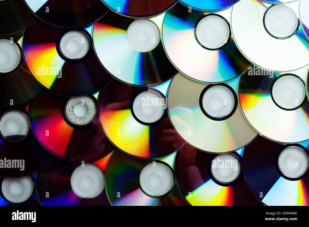 Laser disc collection hi-res stock photography and images - Alamy