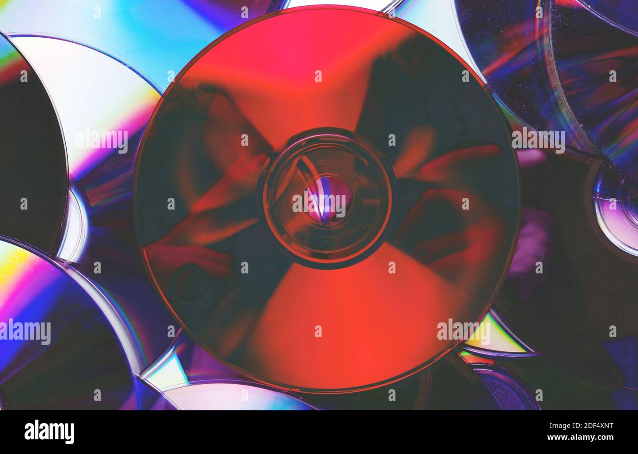 Сd disc background. Compact disk collection decoration Stock Photo - Alamy