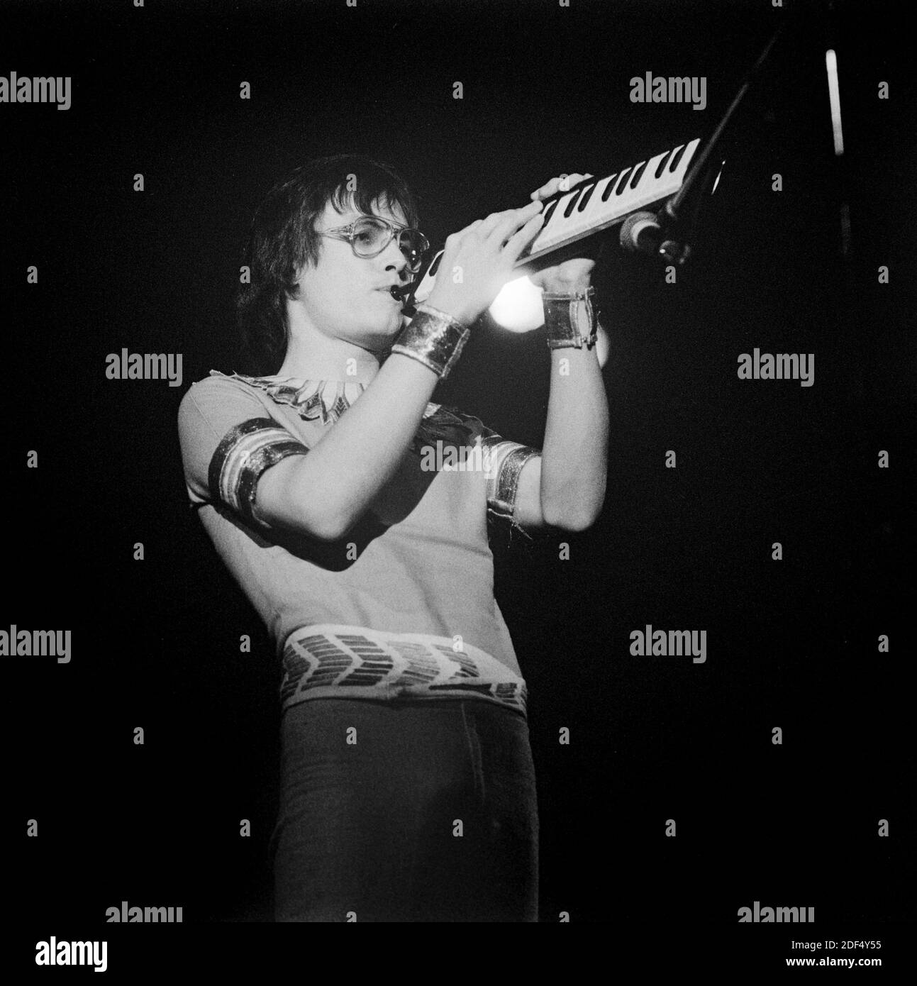 Todd Rundgren with Utopia on stage in The Haguer, Netherlands, October ...