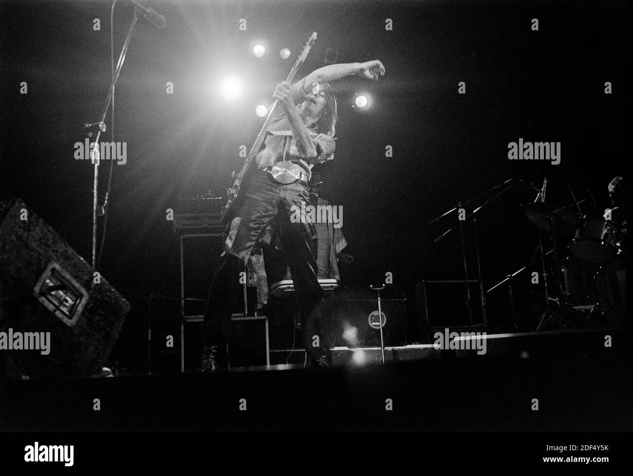 Todd Rundgren with Utopia on stage in The Haguer, Netherlands, October ...