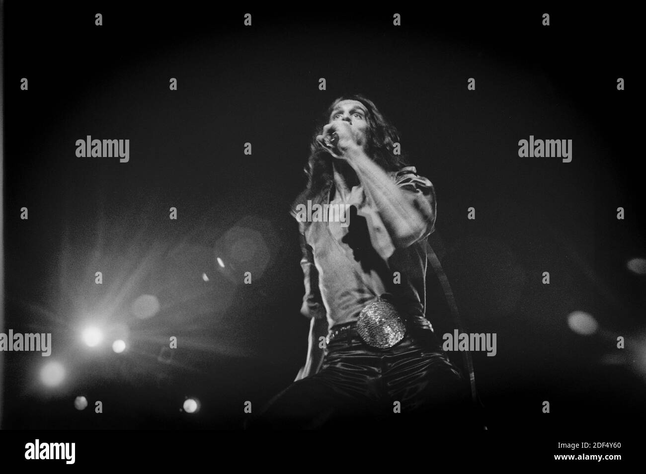 Todd Rundgren with Utopia on stage in The Haguer, Netherlands, October ...