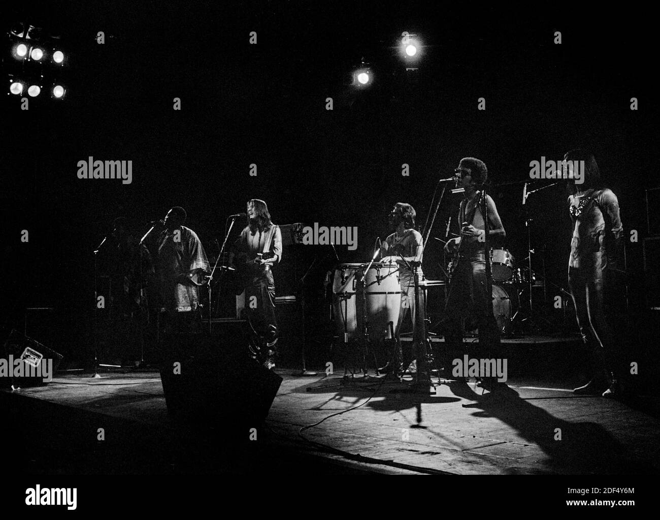 Todd Rundgren with Utopia on stage in The Haguer, Netherlands, October ...