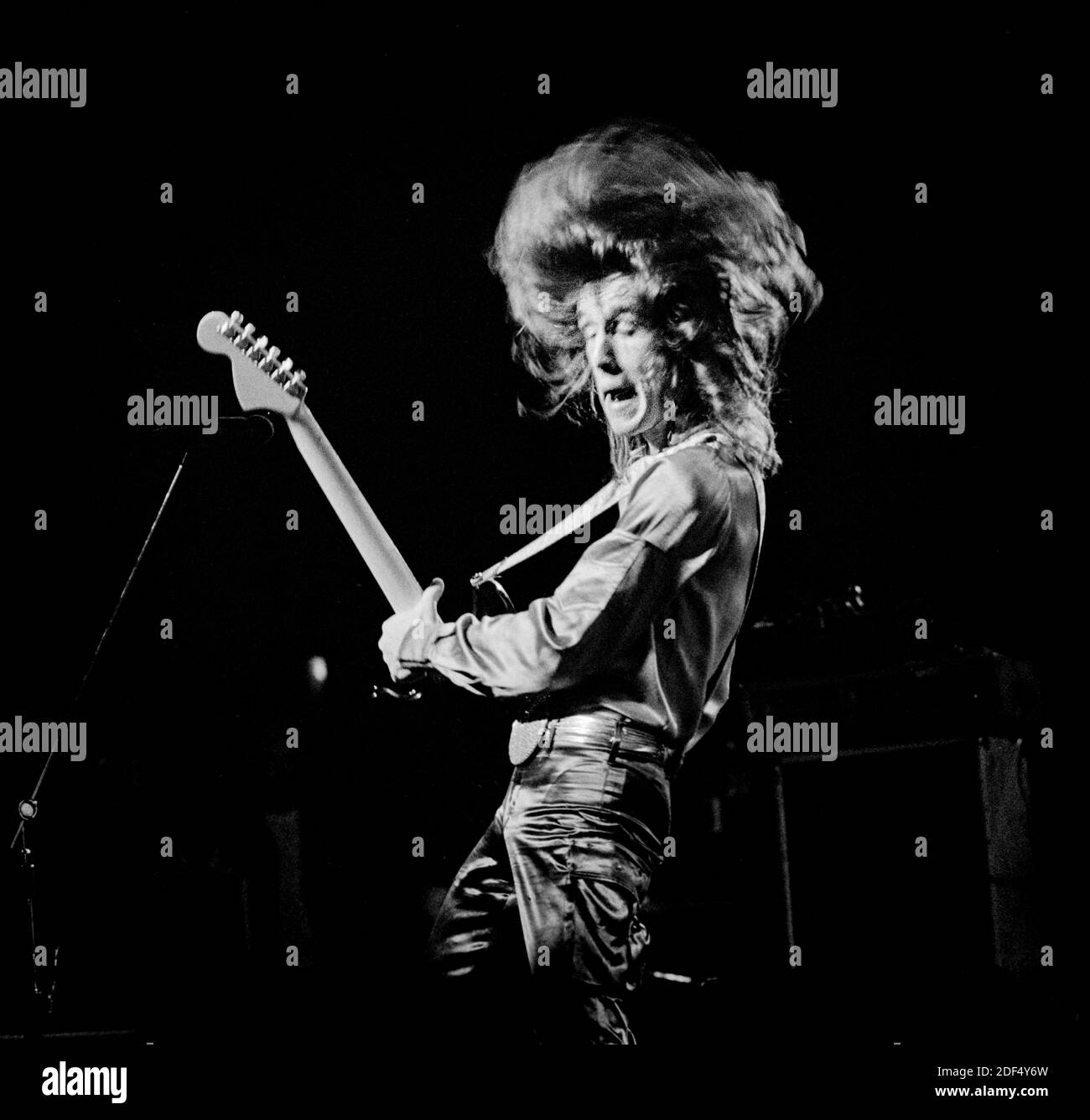 Todd Rundgren with Utopia on stage in The Haguer, Netherlands, October ...