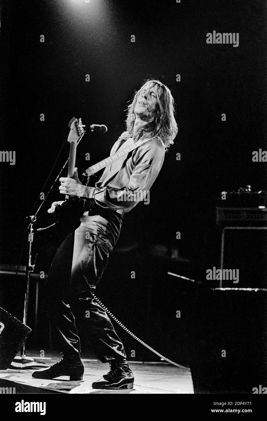 Todd Rundgren with Utopia on stage in The Haguer, Netherlands, October ...