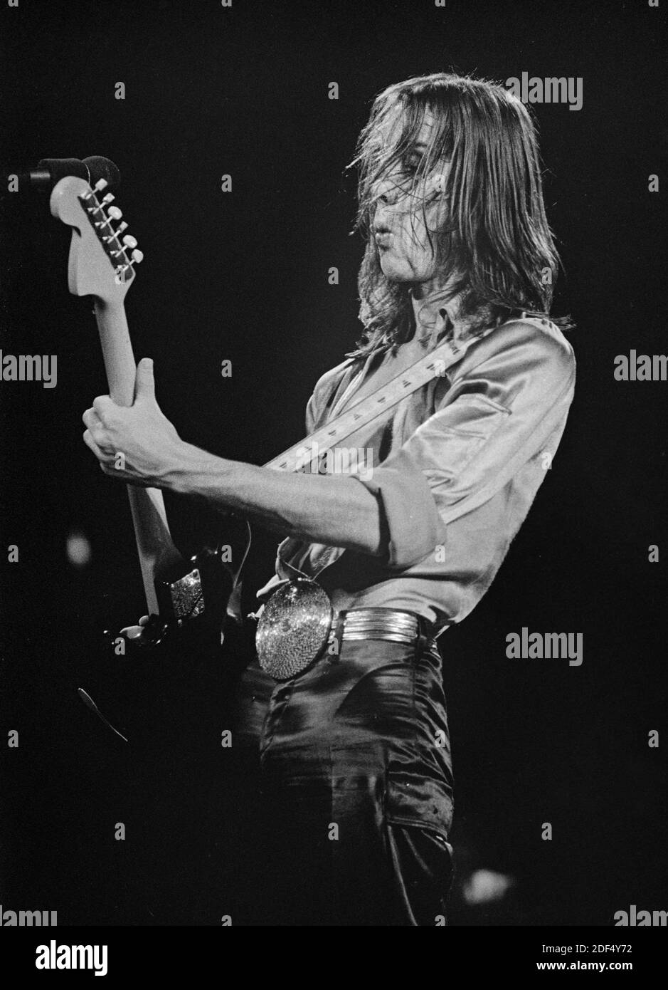 Todd Rundgren with Utopia on stage in The Haguer, Netherlands, October ...