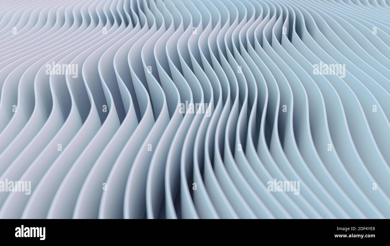 A beautiful light blue background made of geometric waves Stock Photo ...
