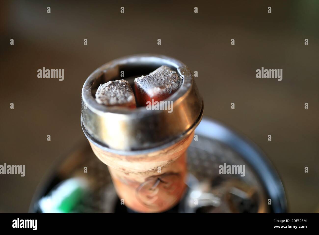 Hot coals hookah on background hi-res stock photography and images - Alamy