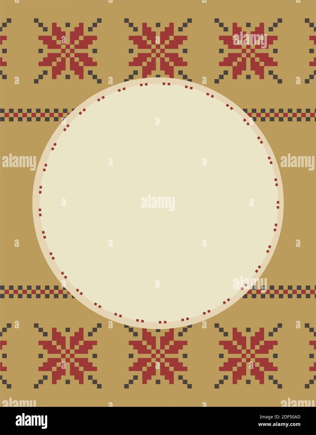 Seasonal Christmas frame raster background.Winter decorative border ...