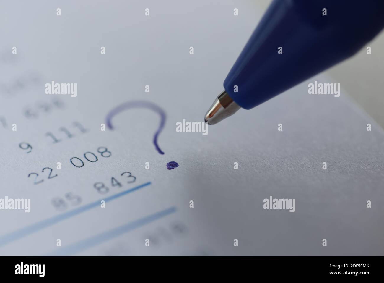Calculating error hi-res stock photography and images - Alamy