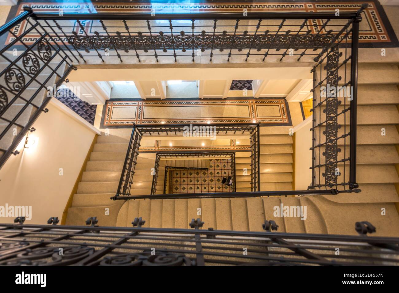 Hotel staircase hi-res stock photography and images - Alamy