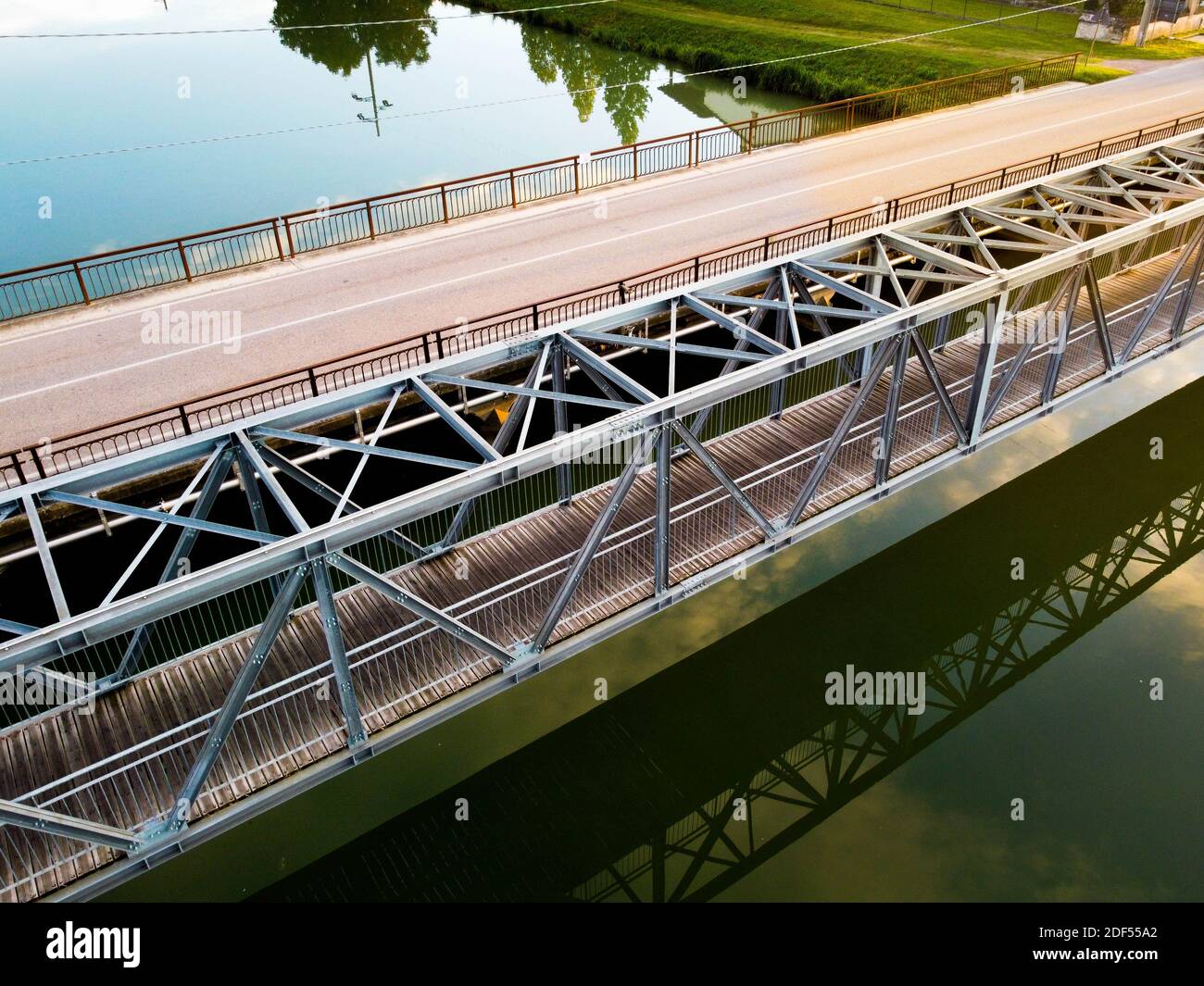 Aerial view of Boretto town, Reggio Emilia, italy Stock Photo - Alamy