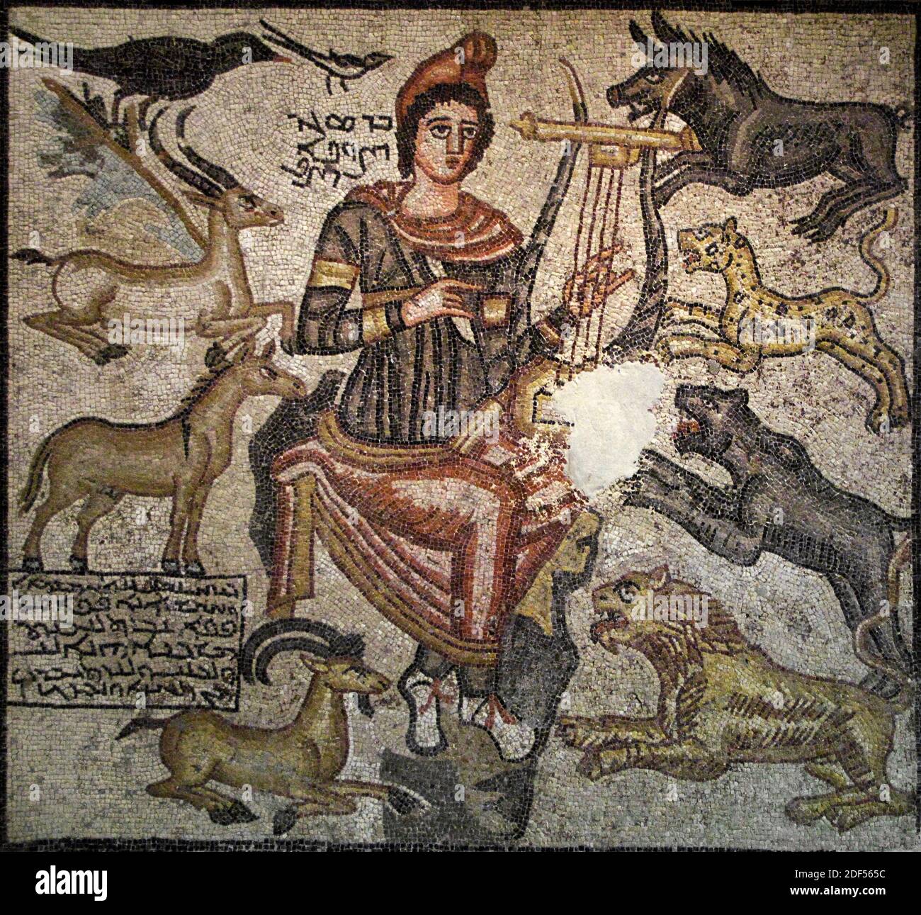 Orpheus Taming Wild Animals
