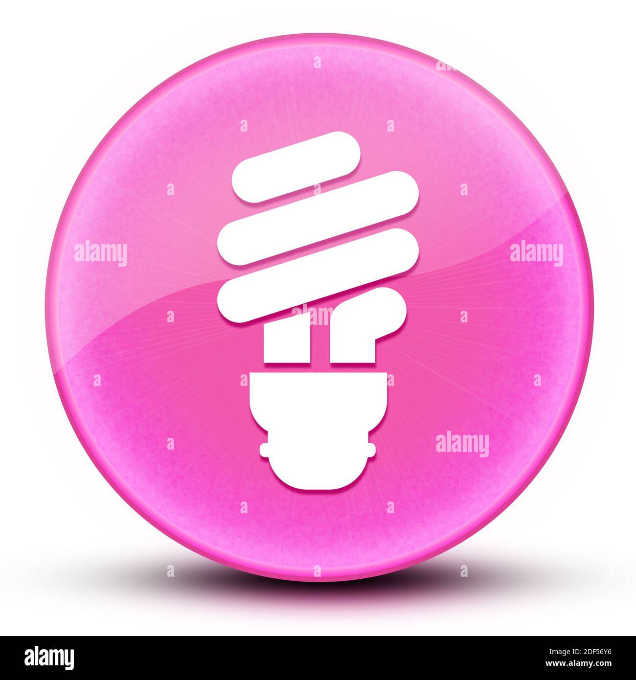 Helpful tips bulb eyeball glossy elegant pink round button abstract ...