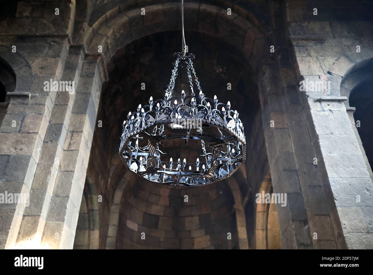 Interior dome of Saint Gayane Church, Etchmiadzin, Armenia Stock Photo ...