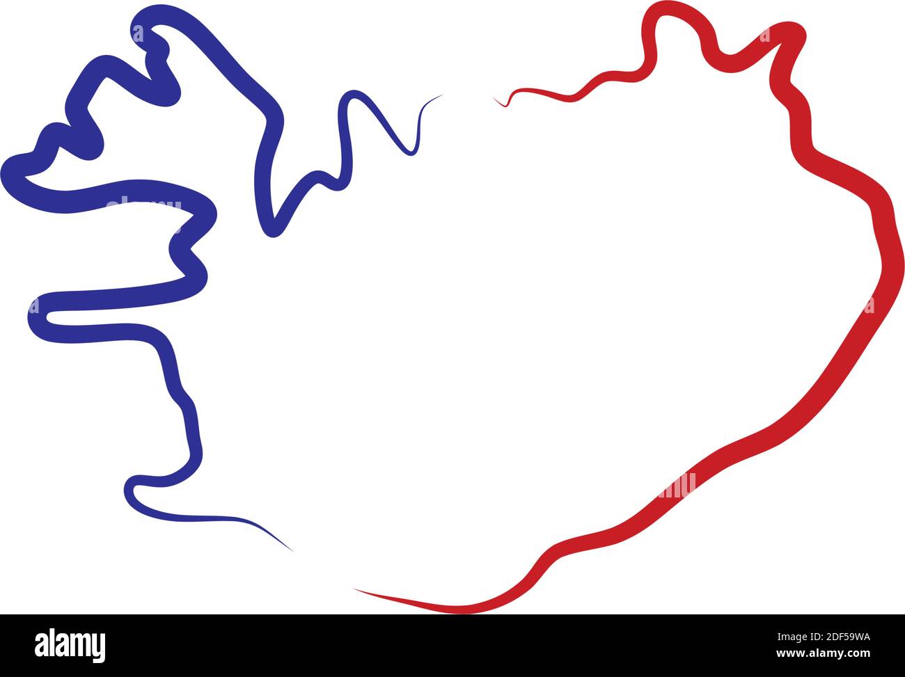 iceland map logo icon vector symbol Stock Vector Image & Art - Alamy