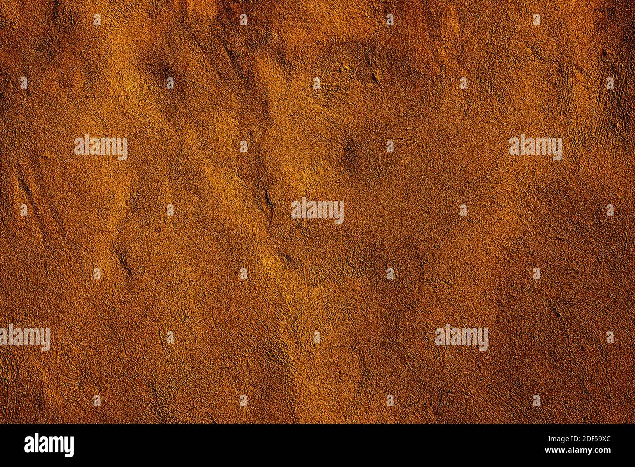 Copper colored wall texture background with textures of different ...