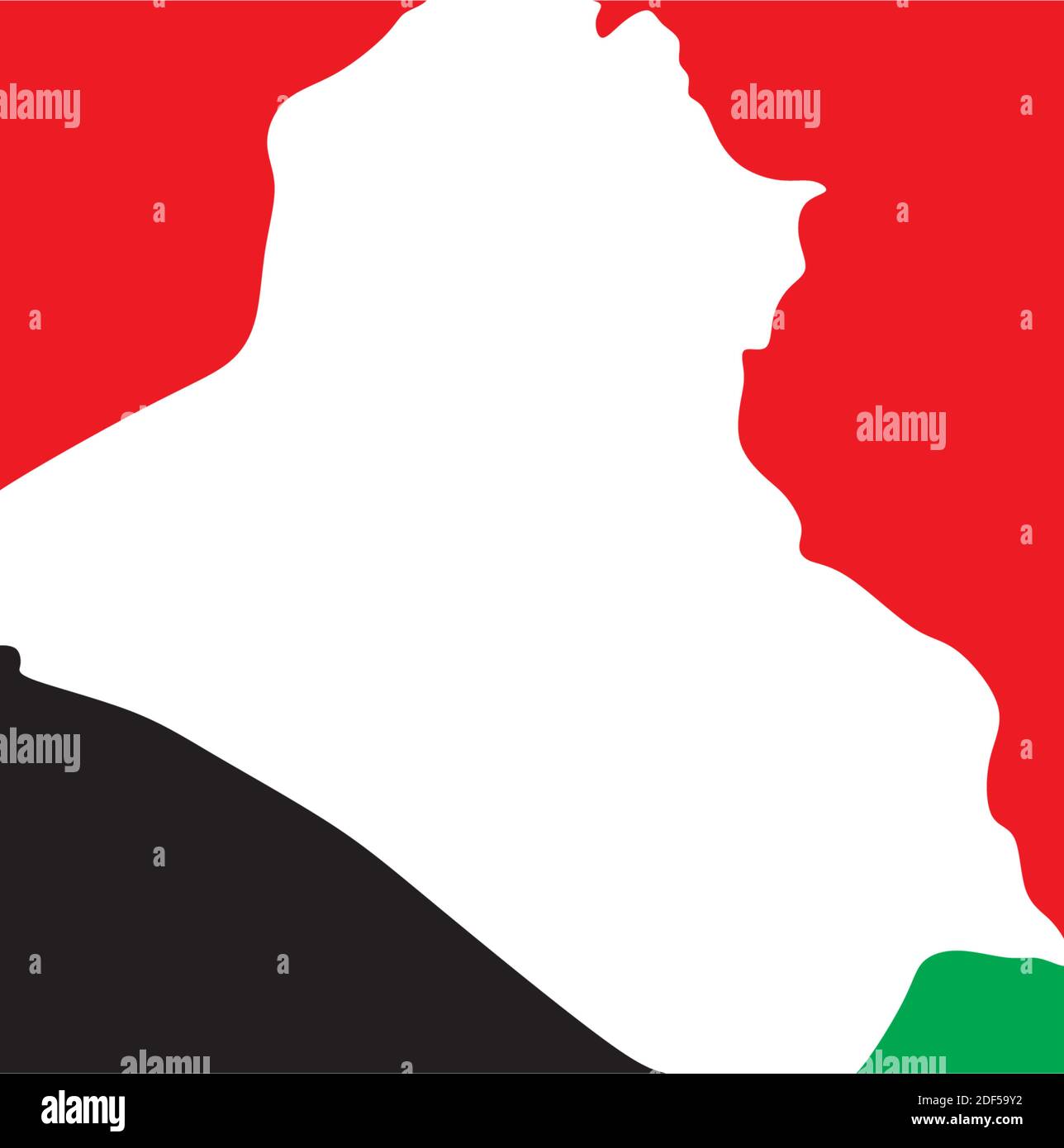 iraq map logo icon vector symbol Stock Vector Image & Art - Alamy