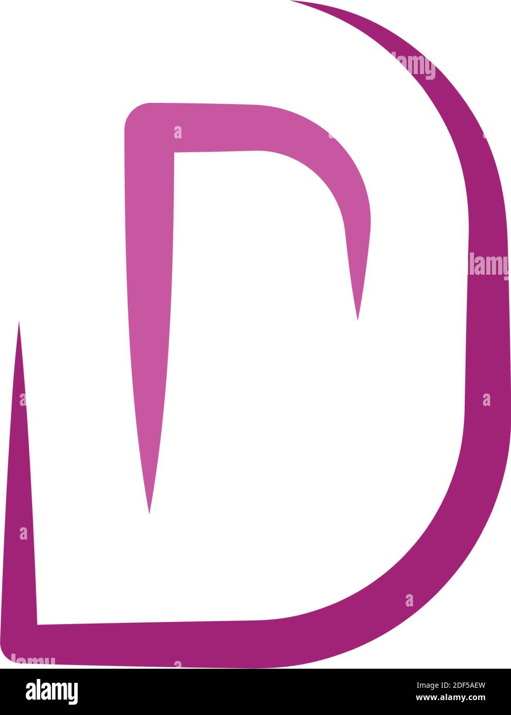 letter d symbol sign vector symbol element Stock Vector Image & Art - Alamy