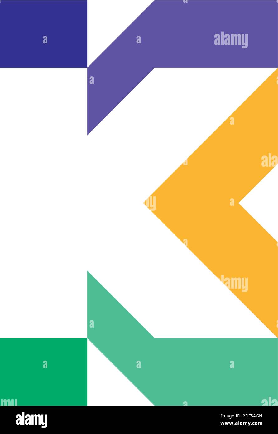logotype letter k symbol vector design Stock Vector Image & Art - Alamy