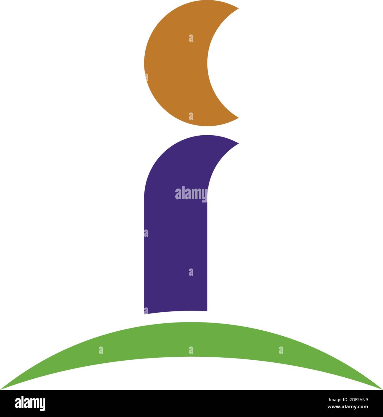 Simple walking symbol icon Stock Vector Images - Alamy