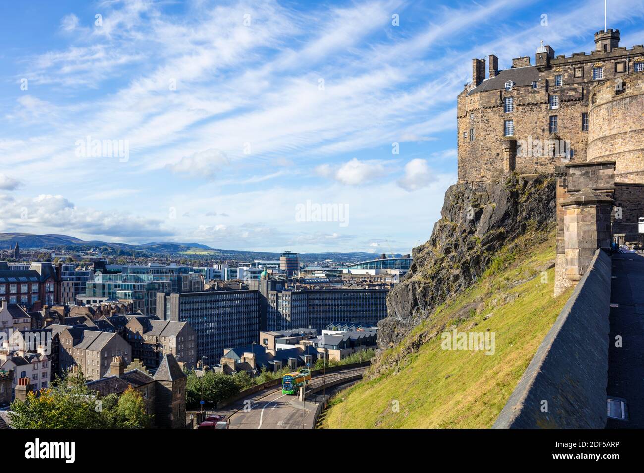 View of the Old Town from Edinburgh Castle scotland castle edinburgh ...