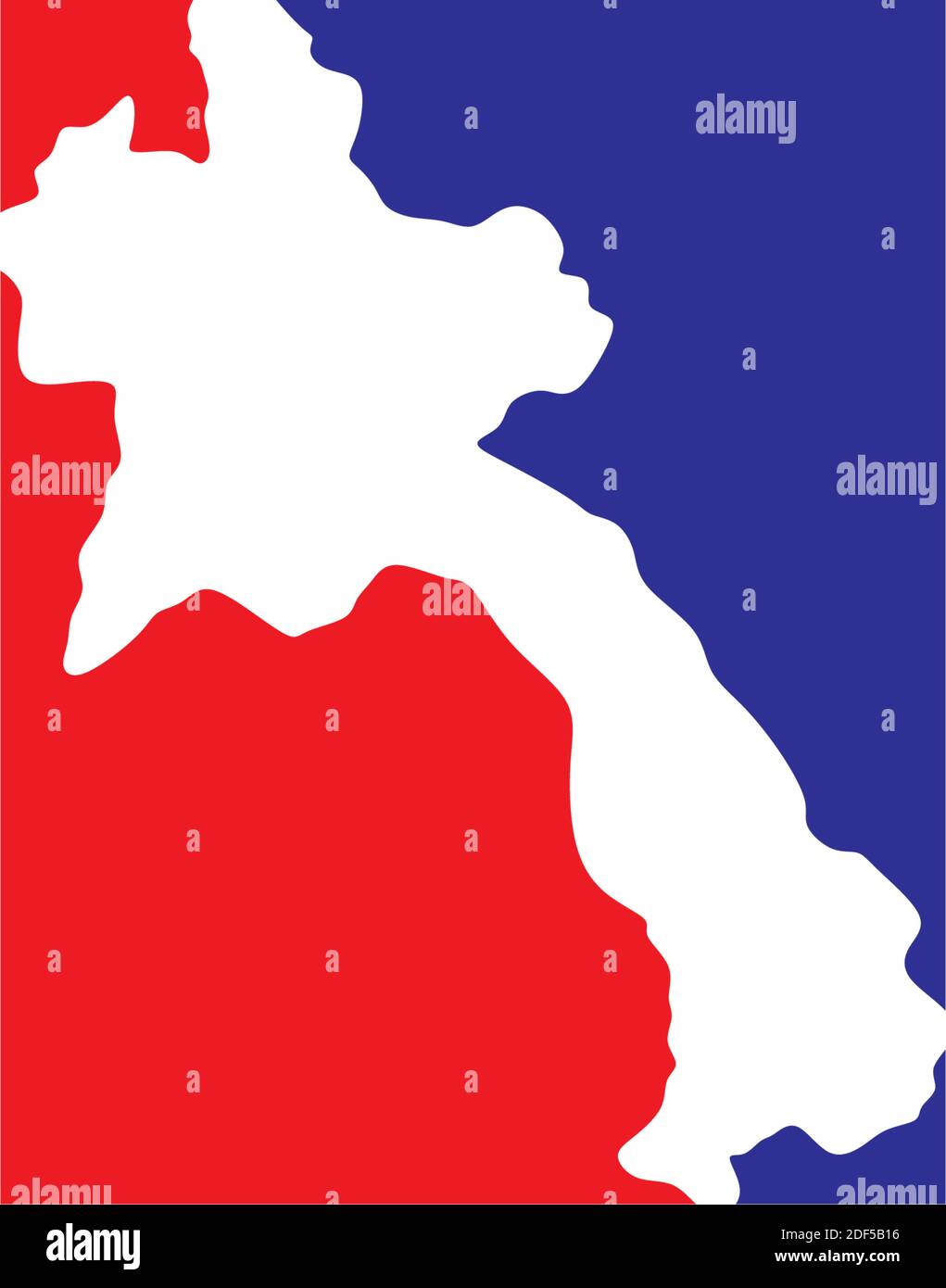Laos vector vectors Cut Out Stock Images & Pictures - Alamy