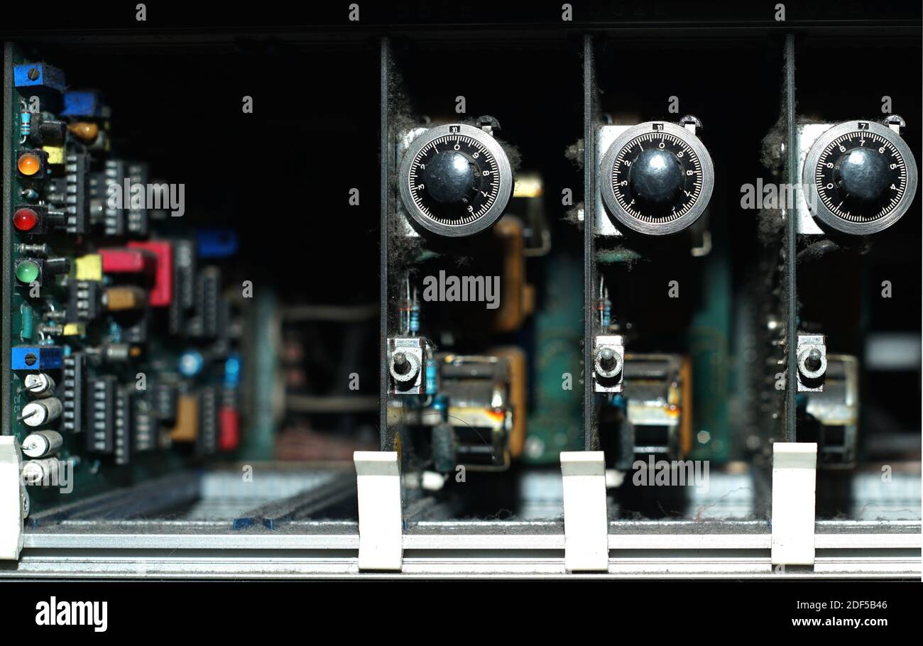 A variable volume for adjust value of the telecine machine in the past ...